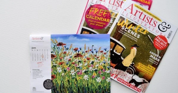 Featured in Artists & Illustrators Calender